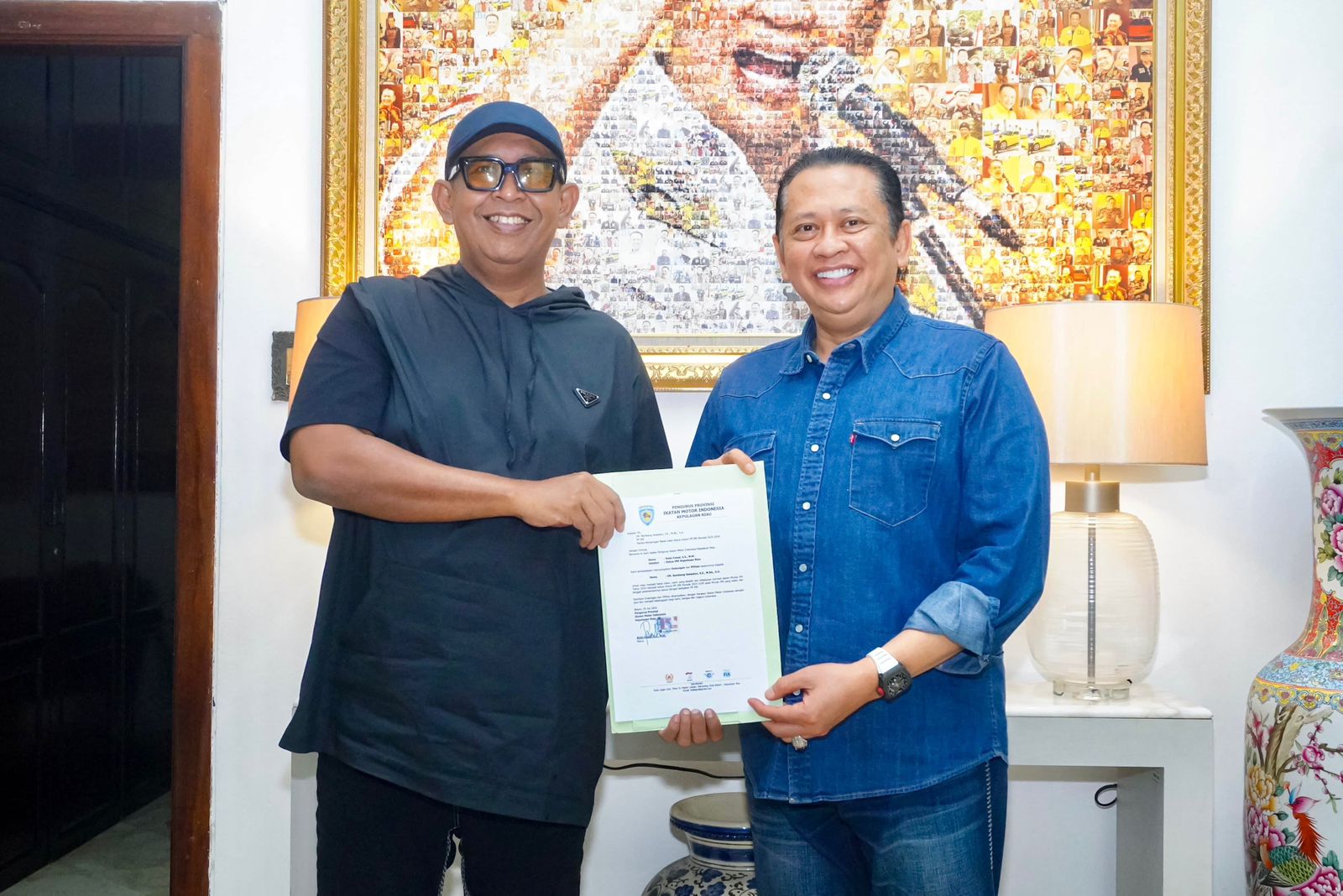 Dukungan IMI Riau Perkuat Posisi Bamsoet Kembali Pimpin IMI 2025–2030